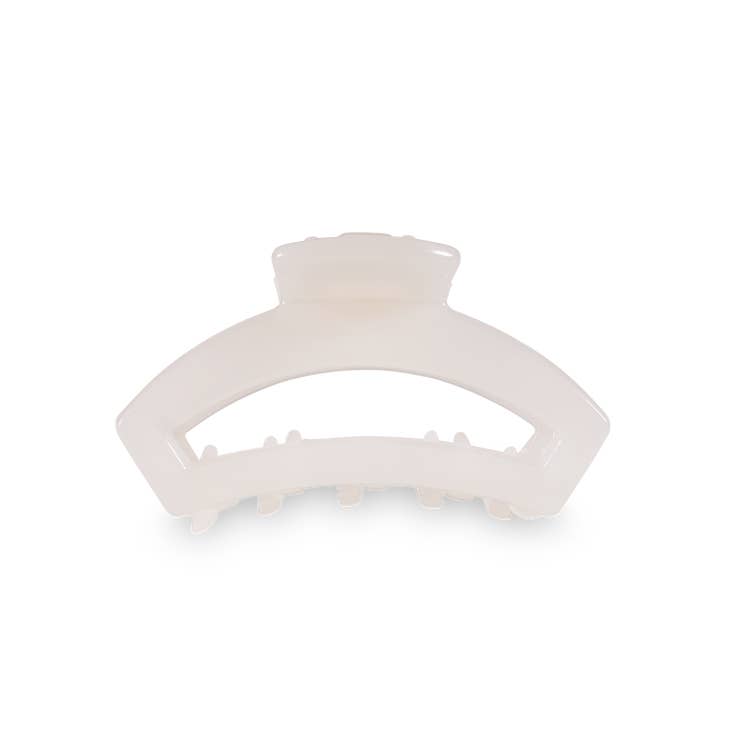 Open Coconut White Hair Clip (4 Sizes) – Red Barn Company Store