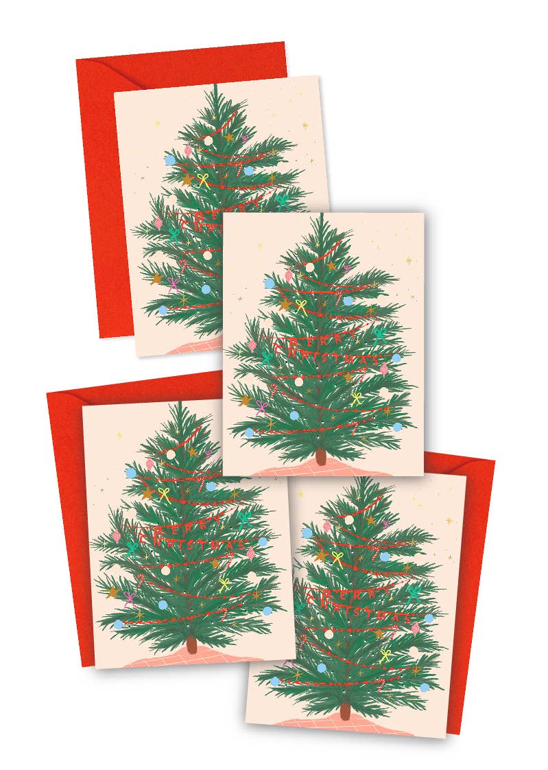 Oh Christmas Tree Greeting Cards Boxed Set – Red Barn Company Store