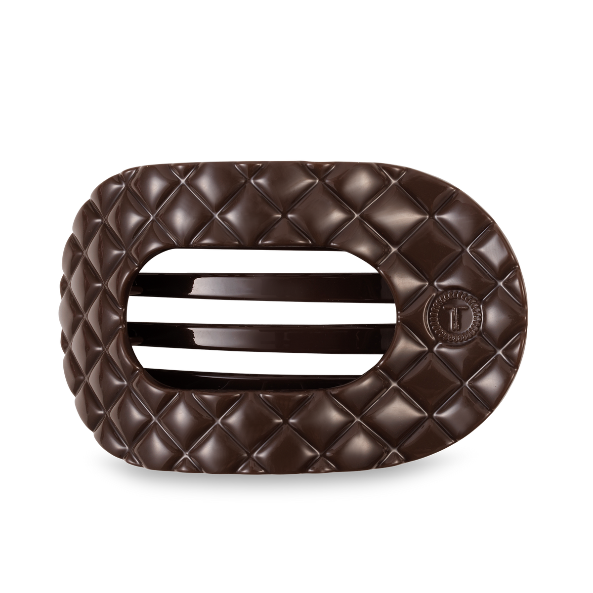 Flat Round Hair Clip | Large | Truly Taupe Quilted – Red Barn Company Store