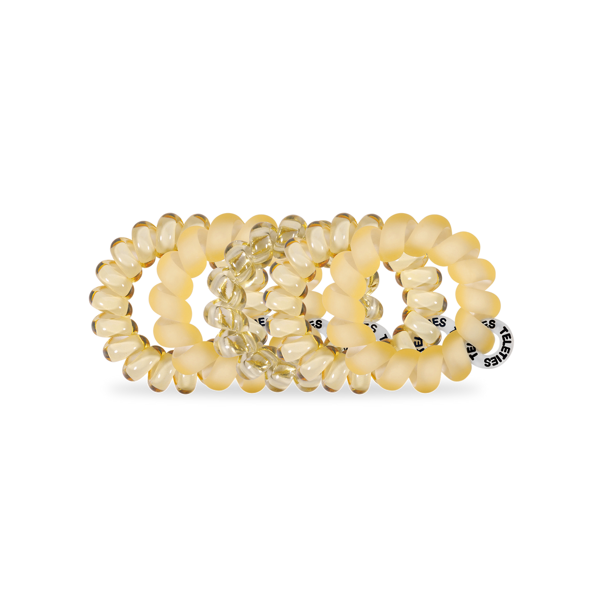 Spiral Hair Coils | Tiny | Butter Yellow Hair Ties – Red Barn Company Store