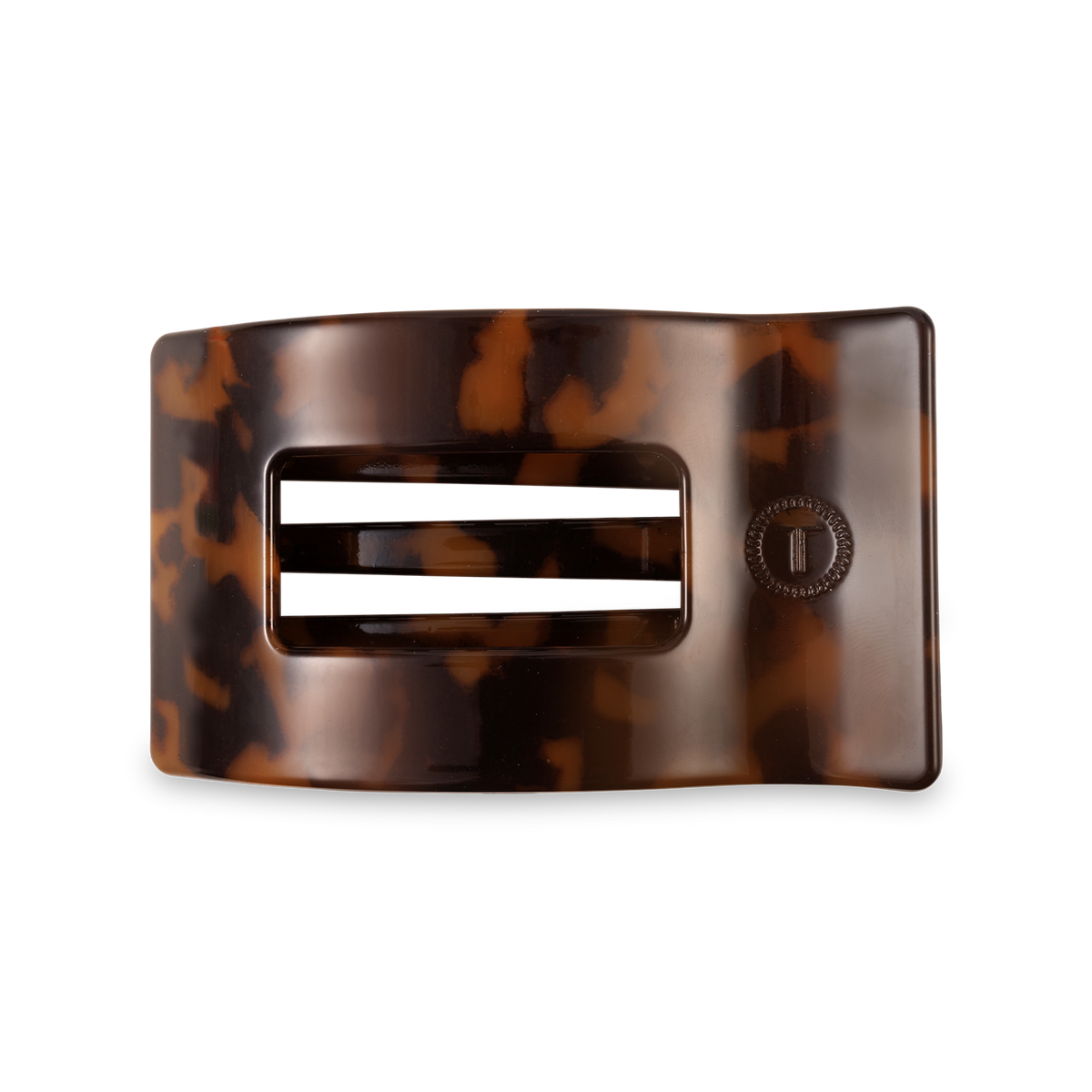 Flat Rectangle Hair Clip | Medium | Tortoise – Red Barn Company Store