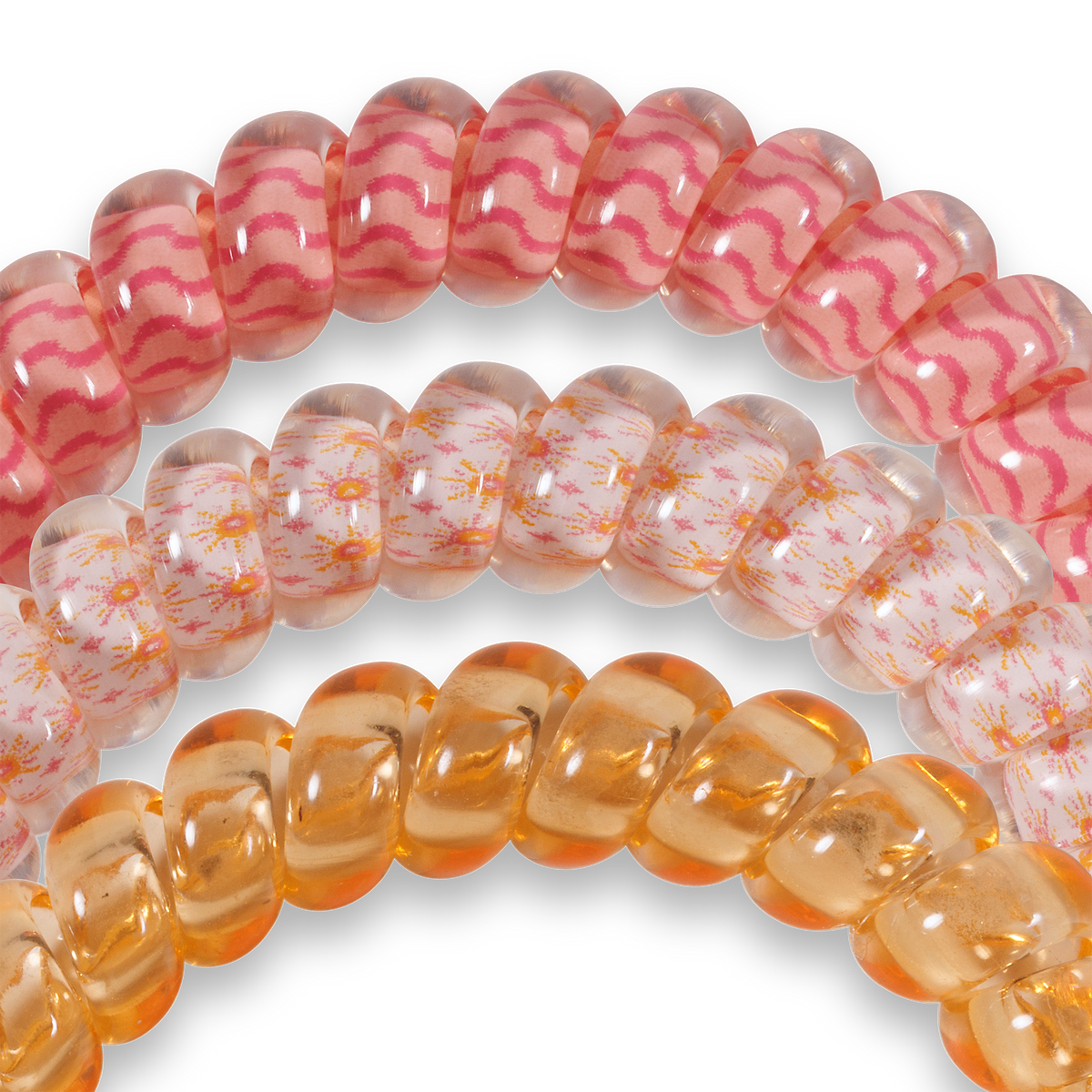 Spiral Hair Coil | Small | Sunny Days Ahead – Red Barn Company Store