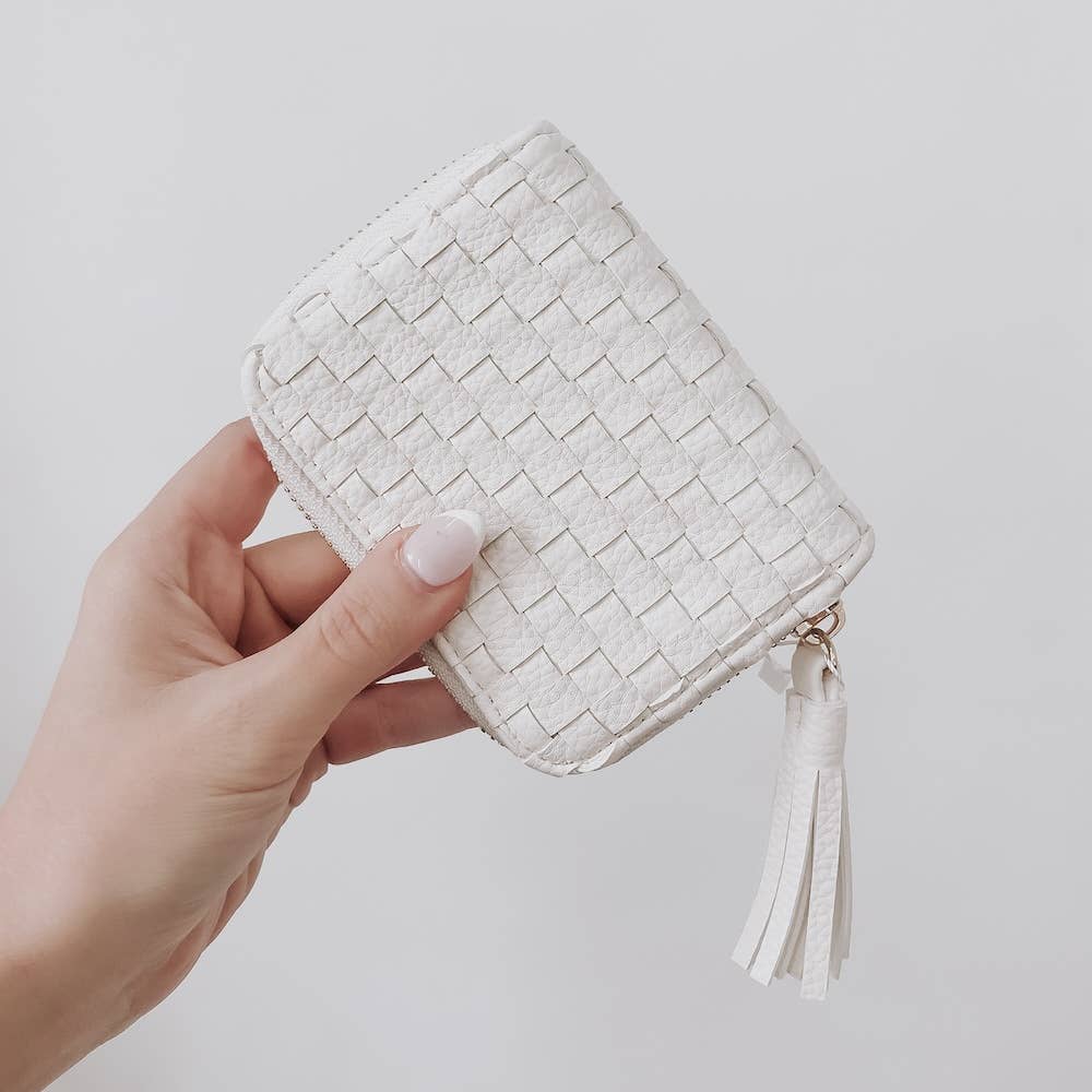 Wynona Woven Wallet: Cream – Red Barn Company Store