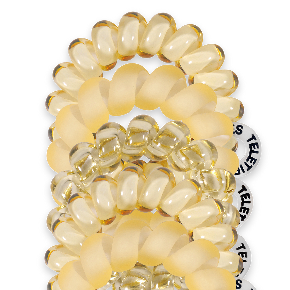 Spiral Hair Coils | Tiny | Butter Yellow Hair Ties – Red Barn Company Store