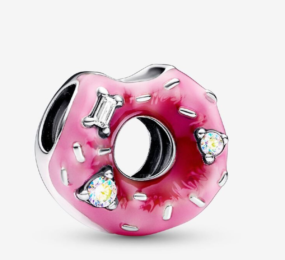 SPARKLING SPRINKLED DONUT CHARM - PANDORA – Red Barn Company Store