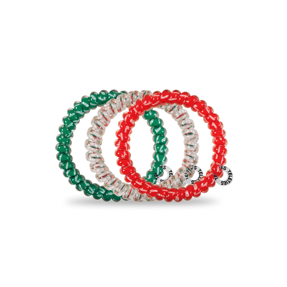 Spiral Hair Coils | Small | Hooked on Christmas Hair Ties – Red Barn ...