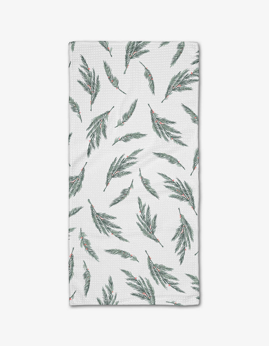 Mistletoe Bar Towel – Red Barn Company Store
