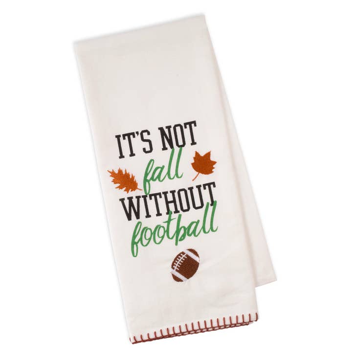 Fall Football Embellished Dishtowel – Red Barn Company Store