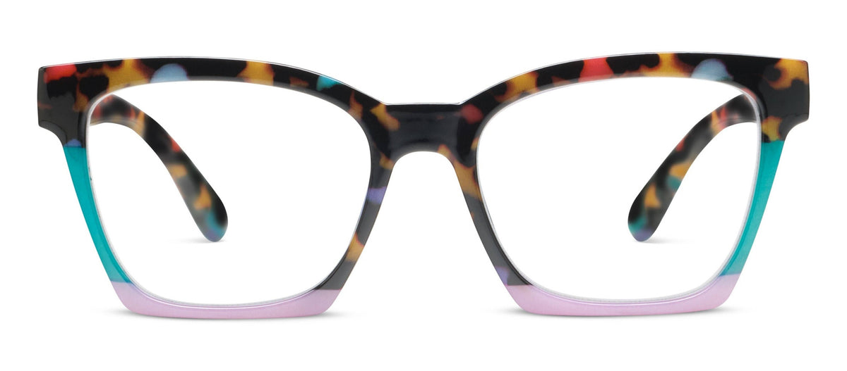 Birdie (Blue Light): Pink Chai Colorblock / Reading – Red Barn Company ...